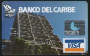 Bank Card: BANCO DEL CARIBE (Banco Del Caribe, VenezuelaCol:VE-VI-0014