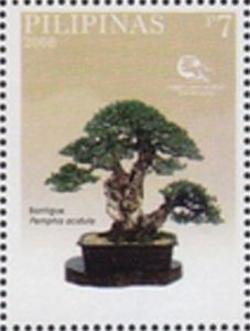 Stamp: Bantigue (Pemphis acidula) (Ogi Uyehara) (Philippines ...