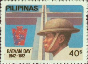 Stamp: Battle of Bataan - 40th Anniversary (Philippines(40th ...