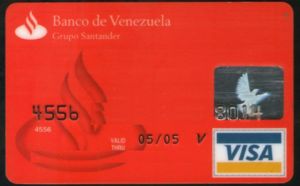 Bank Card: Banco de Venezuela - Grupo Santander (Banco De Venezuela ...