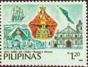 Stamp: Blessed Infant of Cebu (Philippines(1st Spain-Philippines Peace ...