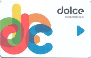 Functional Card: Dolce by Romtelecom. NDS (TV Access, Romania(Dolce ...