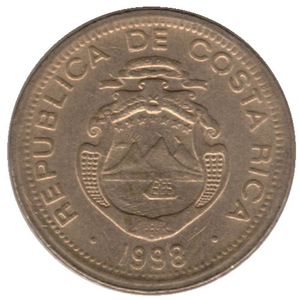 Moneda: 1 Colón (Costa Rica(1950~Today - Banco Central de Costa Rica ...