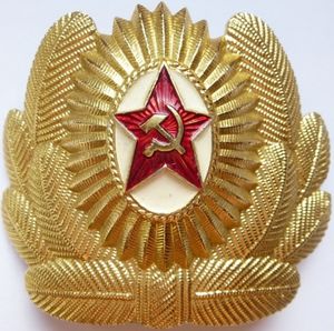 Condecoración: Helmet attachement for officers of Soviet Air Force ...