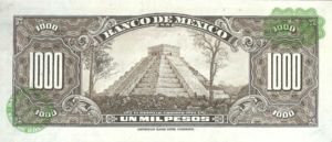 Banknote: 1,000 Pesos (Mexico(1946-1978 Issue) Wor:P-52t.9