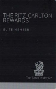 Hotel Card: The Ritz-Carlton Rewards - Elite Member (P680068-2) (The ...