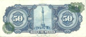 Banknote: 50 Pesos (Mexico(1946-1978 Issue) Wor:P-49i.2