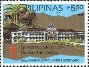 Stamp: Quezon Institute - 50th Anniversary (PhilippinesMi:PH 1879,Sn:PH ...