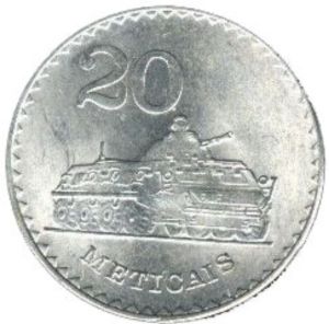 Coin: 20 Meticais (Mozambique(1975~1990 Popular Republic) Col:MZ-000056 ...