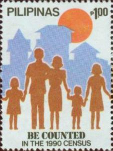 Stamp: Census of Population and Housing (PhilippinesMi:PH 1974,Sn:PH ...