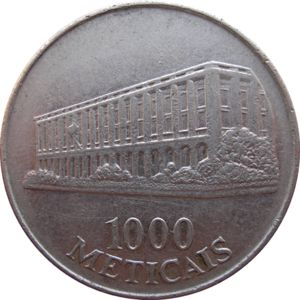 Moneda: 1,000 Meticais (Mozambique(1994~2003 - Republic) Col:MZ-000062 ...