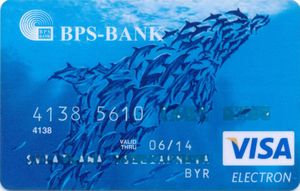 Bank Card: BPS-Bank Dolphin (BPS-Bank (Belpromstroibank), BelarusCol:BY ...