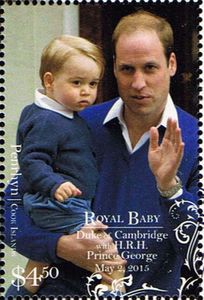 Stamp: Princess Charlotte Elizabeth Diana of Cambridge (Penrhyn(Royal Baby) Mi:CK-PE 776,Sn:CK ...