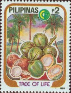 Stamp: Coconut, The Tree of Life (PhilippinesMi:PH 2309,Sn:PH 2252,Yt ...