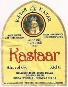 Drink Label: Kastaar (Brouwerij de Block, BelgiumCol:BE-BEER-003709