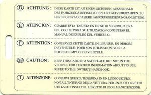 Functional Card: Citroen (Car Assistance and Auto Clubs, Spain ...