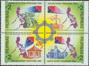 Stamp: Export Processing Zone Authority (EPZA) (Philippines(Export ...