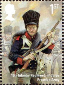 Stamp: 15th Infantry Regiment (United Kingdom of Great Britain ...