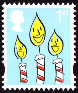 Stamp: Smilers 2015 - Happy Birthday (United Kingdom of Great Britain ...