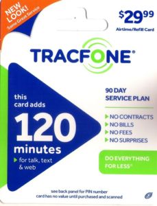 Phonecard: Tracfone 120 Minutes New Look (Mobile United States, United ...