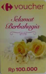 Gift Card: Selamat Berbahagia (Carrefour, Indonesia(Carrefour) Col:ID ...