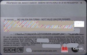 Bank Card: Banco de Venezuela - Grupo Santander - TITANIO (Banco De ...