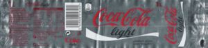 Etiqueta de bebida: Coca Cola light (Coca-Cola 3E Greece ABEE, Grecia ...
