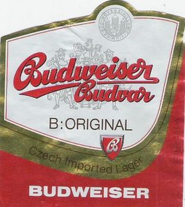 Drink Label: AH-Budweiser Budvar (Budweiser Budvar, N.C., Czech ...