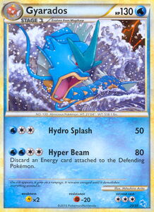 Tarjeta de juego: Gyarados (Pokémon TCG(Heartgold Soulsilver Trainer ...