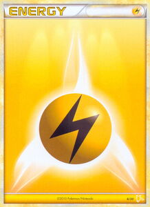 Game Card: Lightning Energy (Pokémon TCG(Heartgold Soulsilver Trainer ...