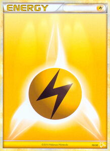Game Card: Lightning Energy (Pokémon TCG) (Heartgold Soulsilver Trainer ...