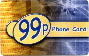 Phonecard: 99p Phone Card (Remote Memory United Kingdom, United Kingdom ...