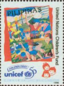 Stamp: United Nations Children's Fund (UNICEF) (Philippines) (UNICEF ...