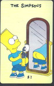 Phonecard: Promocard 039 - The Simpsons (FAKE United States of America ...