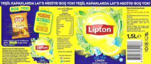 Etiqueta de bebida: lipton-Şeftali Aromalı İçecek (Fruko Meşrubat San ...