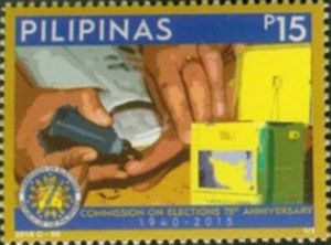 Stamp: Commission on Elections (PhilippinesMi:PH 5032,Yt:PH 4020