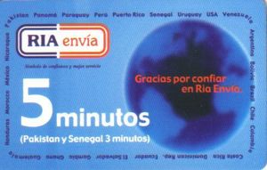 Phonecard: Ria Envia (Remote Memory Spain, Spain(1 - Indefinite Designs ...
