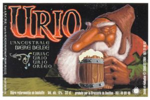 Drink Label: Urio (Brasserie La Botteresse, BelgiumCol:BE-BEER-004037