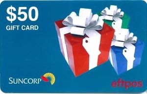 Gift Card: Suncorp (Eftpos cards, Australia(Gift Card Planet) Col:AU-E ...