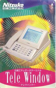 Phonecard: Nitsuko - Tele Window (NTT, Japan(110-011-Advertising) Col ...