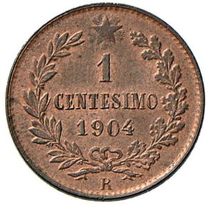 Coin: 1 Centesimo (Valore) (Italy(1900~1946 - Victor Emmanuel III) WCC:km35