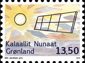 Stamp: Renewable Energy (Greenland(Renewable Energy) Mi:GL 707,Sn:GL ...