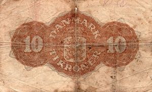 Banknote: 10 Kroner (Denmark(1944-1962 Issue) Wor:P-36a.17