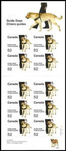 Stamp: Guide Dogs (Canis lupus familiaris) (CanadaSn:CA 2266a,Yt:CA ...