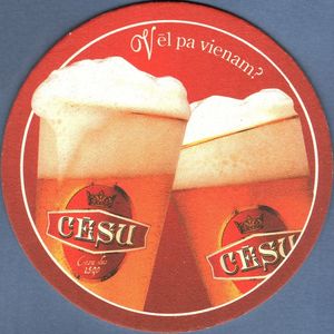 Beer Coaster: Cesu (Cesu Alus Daritava, LatviaCol:LV-000073