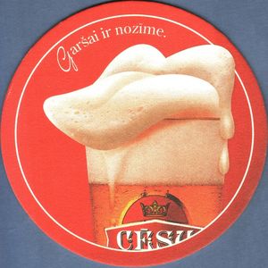 Beer Coaster: Cesu (Cesu Alus Daritava, LatviaCol:LV-000074