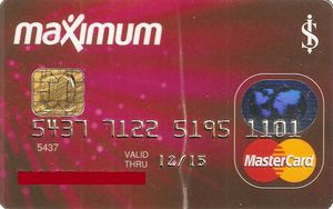 Bank Card: Maximum (Türkiye İş Bankası, Türkiye (Turkey)Col:TR-MC-0031