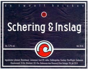 Drink Label: Schering & Inslag (Huisbrouwerij Klein Duimpje ...