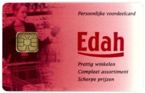 Functional Card: Edah (Shops - Supermarkets, Netherlands(Edah) Col:NL-EDAH-001