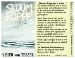 Drink Label: Skuum Koppe (Texelse Bierbrouwerij, NetherlandsCol:NL-BEER ...